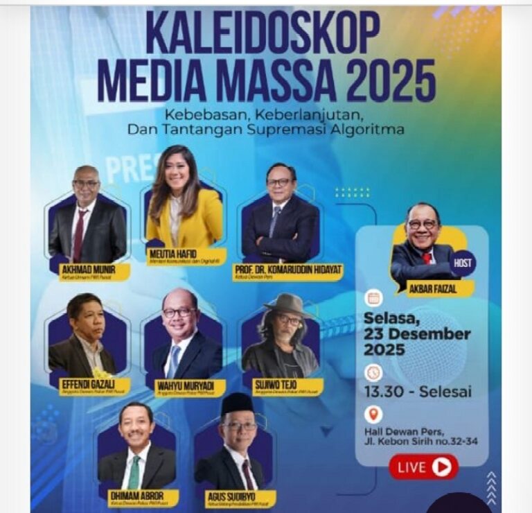 PWI Pusat Gelar Kaleidoskop Media Massa 2025, Bahas Tantangan ...